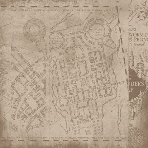 Wizard World: Marauder Map 12x12 Paper