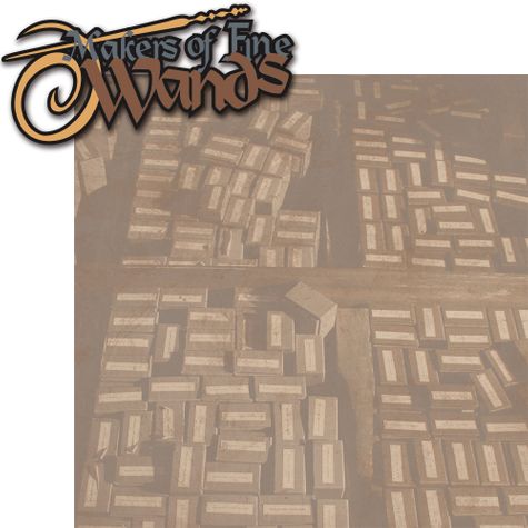 Wizard World: Wand Shop 2 Piece Laser Die Cut Kit