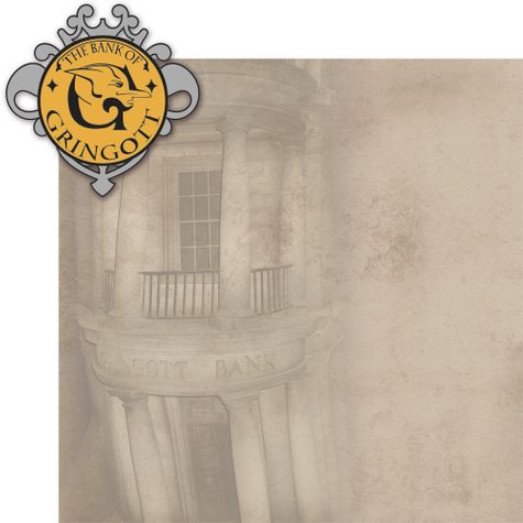 Wizarding World: Gringott 2 Piece Laser Die Cut Kit