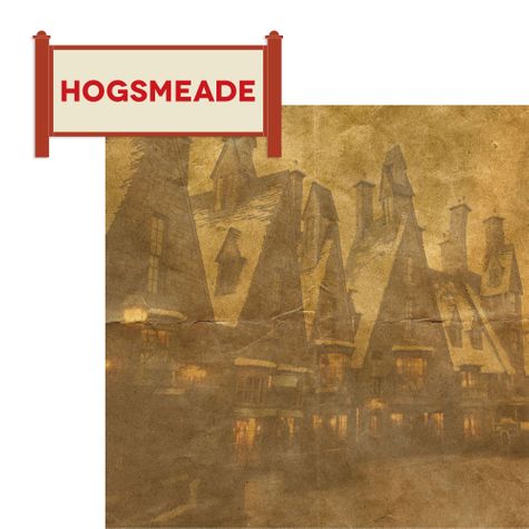 Wizarding World: Hogsmeade 2 Piece Laser Die Cut Kit