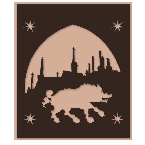 Wizarding World: Wizard Village Laser Die Cut
