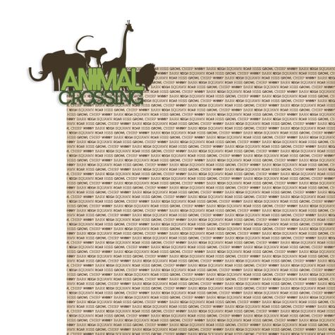Zoo: Animal Crossing 2 Piece Laser Die Cut Kit