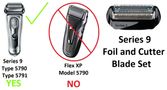 Braun Shaver Head Foils and Cutter Blades Replacement Packs for Braun ...