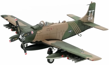 A-1 Skyraider Diecast Model, 602nd SOS - Hobby Master HA2904