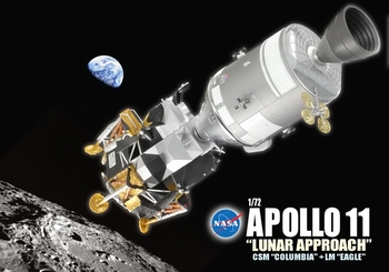 Dragon Wings 50375 - Apollo 11 CSM & Lunar Module Diecast Model