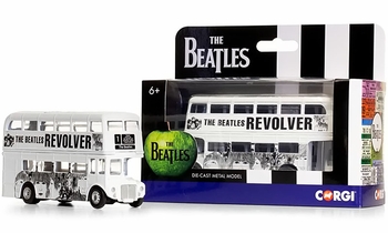 Corgi CC82340 The Beatles, London Bus Model, ‘Revolver’