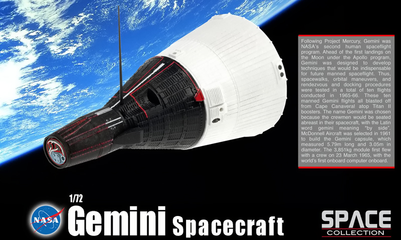 Gemini 3 Spacecraft Models