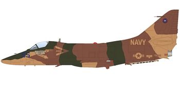 Hobby Master HA1441 A-4E Skyhawk Model, USN "Aggressor"