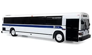 Iconic Replicas MCI Classic Suburban Bus Model, New York, 87-0388