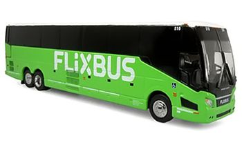 Iconic Replicas Prevost H3-45 Model, Flixbus, 87-0422