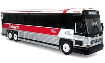 Iconic Replicas MCI D4000 Coach Model, Trailways, 87-0485