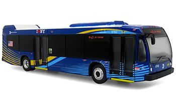 Iconic Replicas Nova Bus LFSD Bus Model, New York City, 87-0498