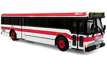 Iconic Replicas Orion V Bus Model, Toronto, 87-0509