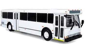 Iconic Replicas Orion V Bus Model, Blank White, 87-0514