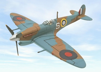 Corgi AA31914 - Spitfire Mk.VC Model, RAF, George Beurling