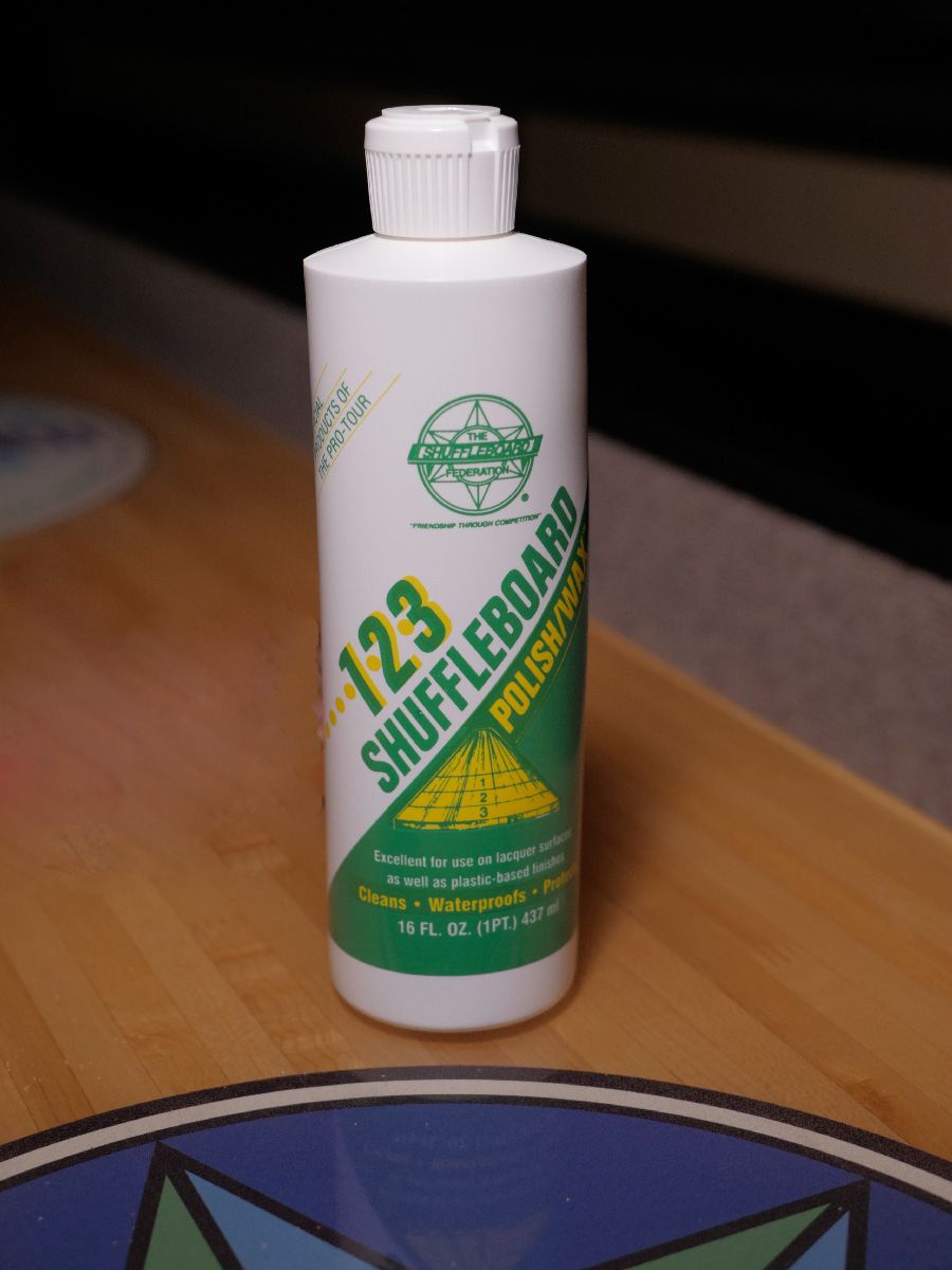 123 Shuffleboard Table Polish | Shuffleboard Federation