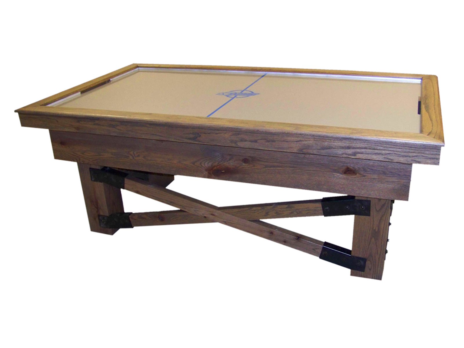 22 Foot Champion Rustic Shuffleboard Table | Champion Shuffleboard