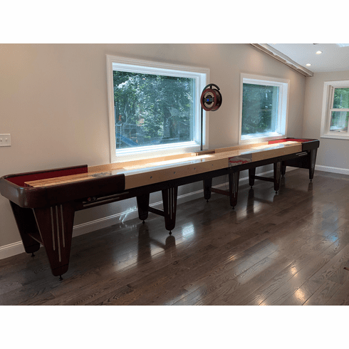 22 Foot Vintage Charleston Shuffleboard Table | Champion Shuffleboard