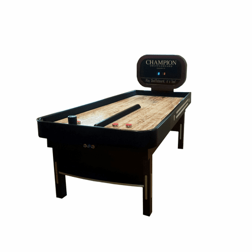 7 Foot Champion Bank Shot Shuffleboard Table | Champion Shuffleboard
