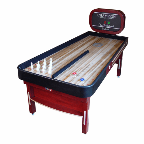 7 Foot Champion Bank Shot Shuffleboard Table | Champion Shuffleboard
