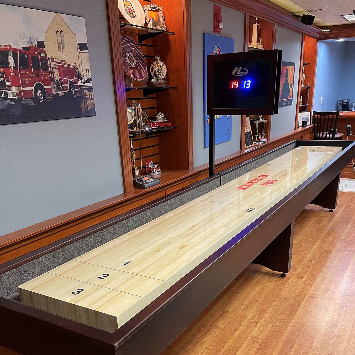 Hudson 22 Inch Wide Rectangular Scoreboard | Hudson Shuffleboards