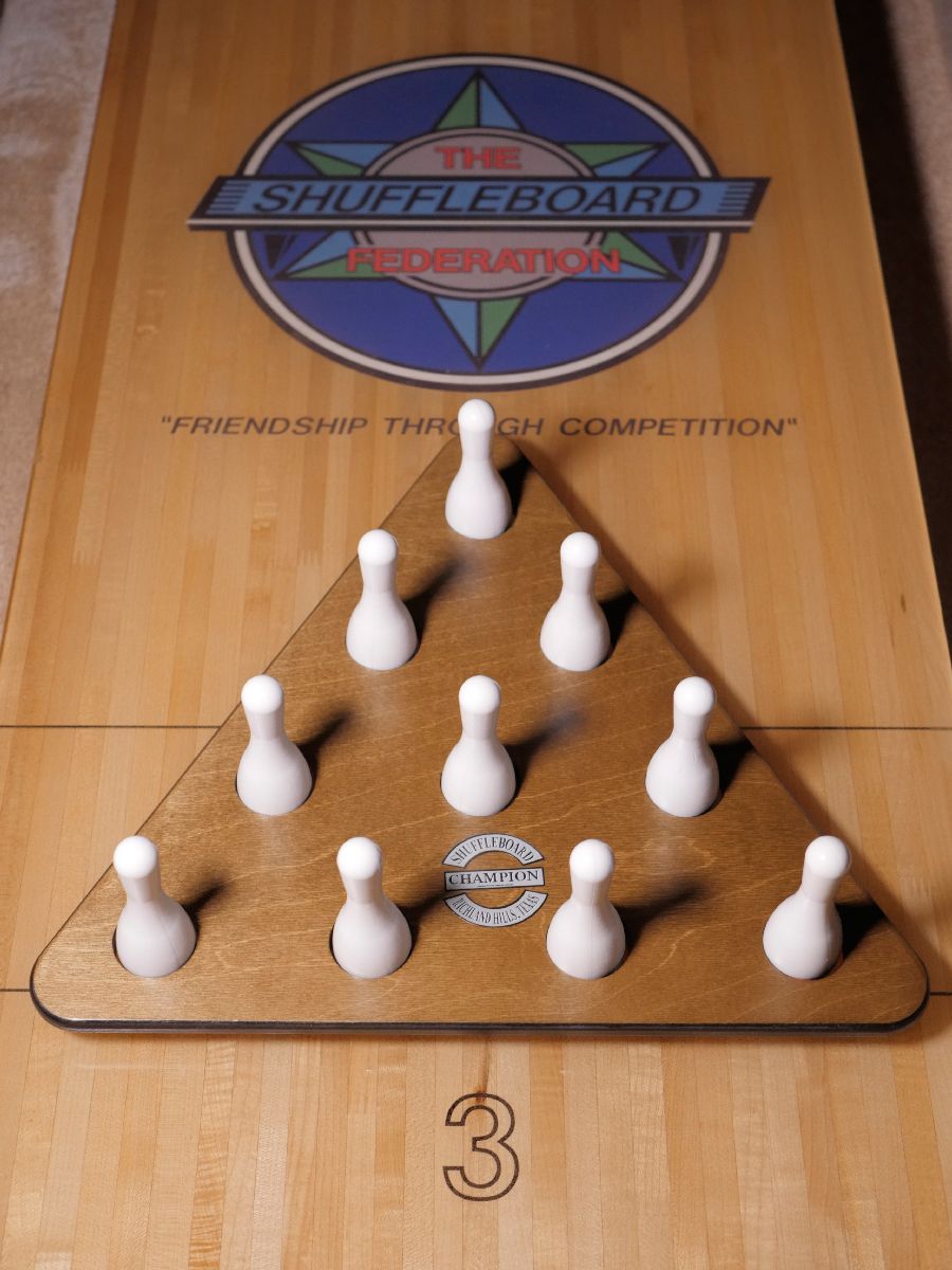 Table Shuffleboard Bowling Game - Great Fun For Any Size Group Of ...