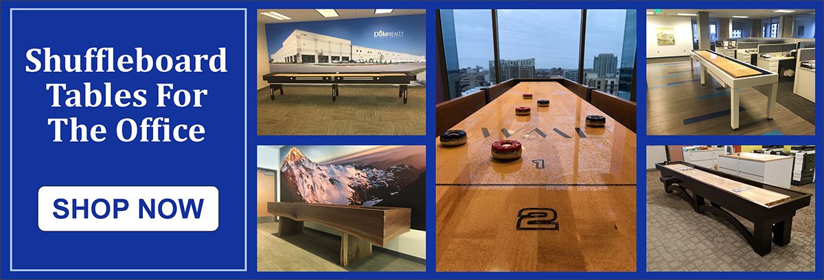 Shuffleboard Tables For The Office - From 7' to 22' - Made in the USA ...