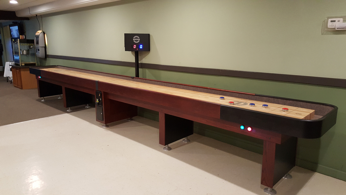 Championship Line Coin-Operated Shuffleboard Table | Champion Shuffleboard