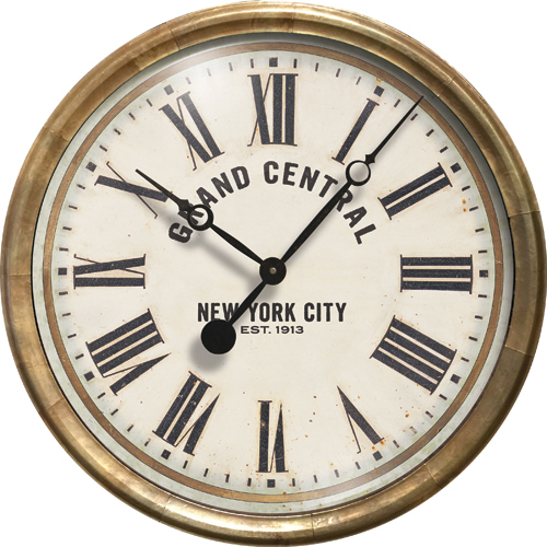 Grand Central Terminal Wall Clock 23" by Trademark Time - $150 to $299 ...