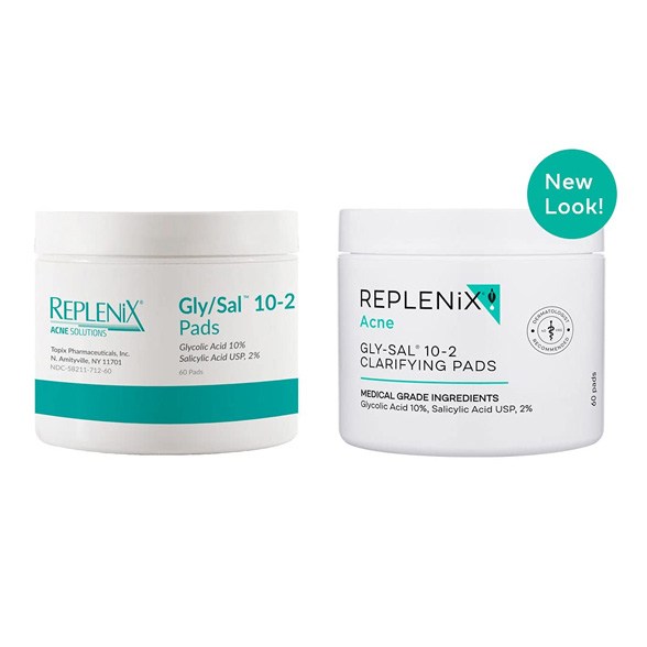 Topix Replenix Acne Solutions Gly/Sal 10-2 Pads