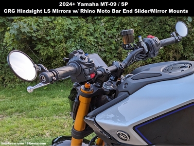 Bar End Mirror Kit w/ Sliders - Yamaha MT-09 2021-2024