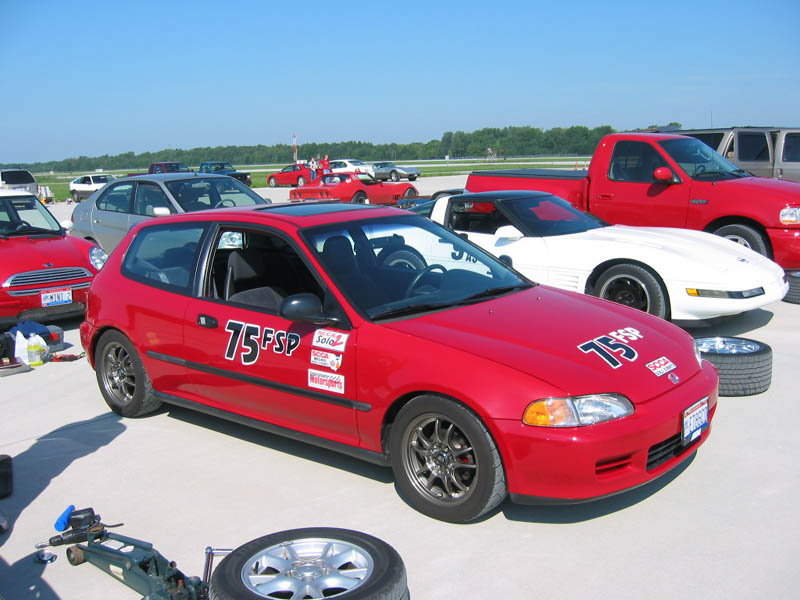 The SoloRacer.com 1995 Honda Civic DX Hatchback