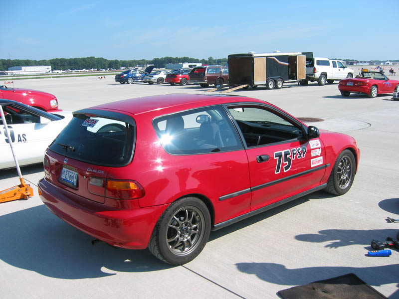 The SoloRacer.com 1995 Honda Civic DX Hatchback