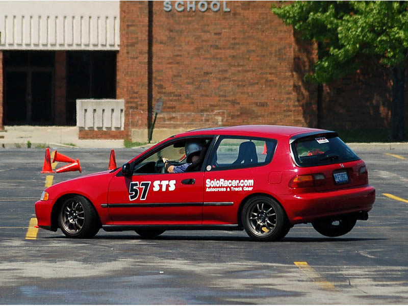 The SoloRacer.com 1995 Honda Civic DX Hatchback