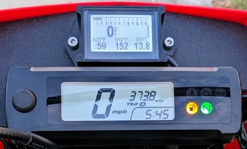 CRF450L CRF450RL Advanced Mini Gauge / Gear Indicator