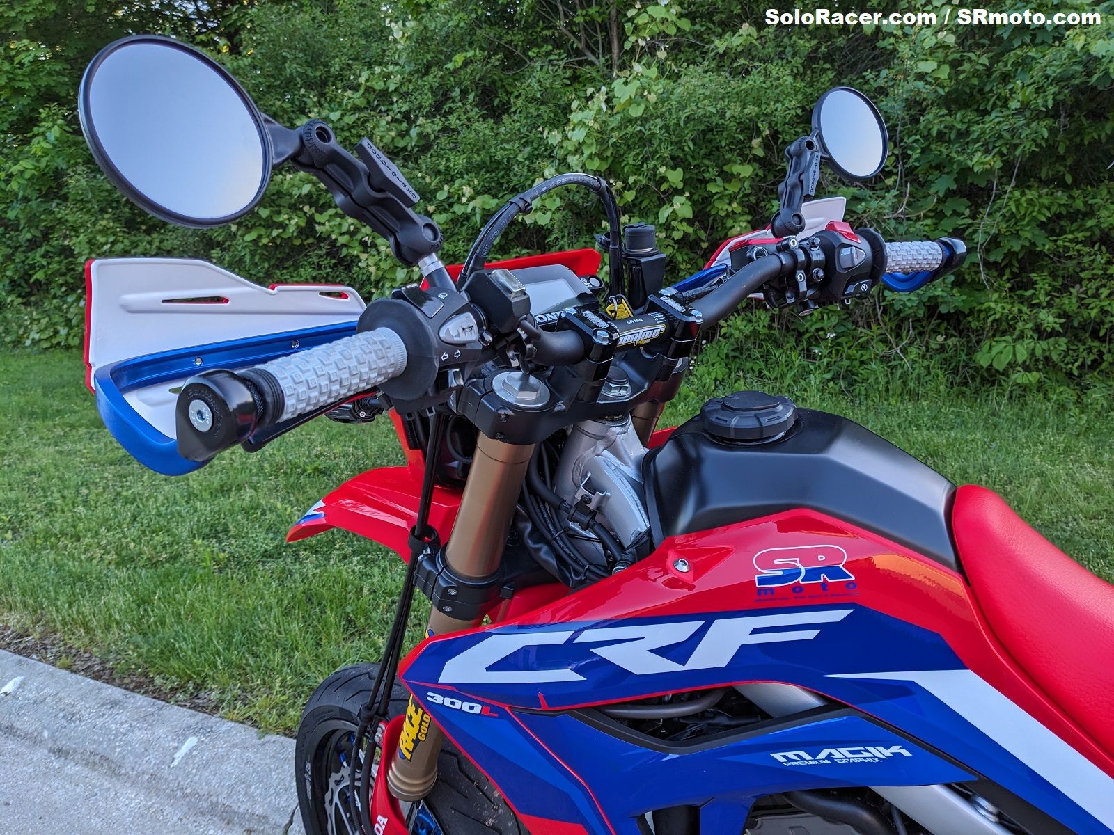 CRF450RL / CRF300L DoubleTake Dual Sport Mirror Package