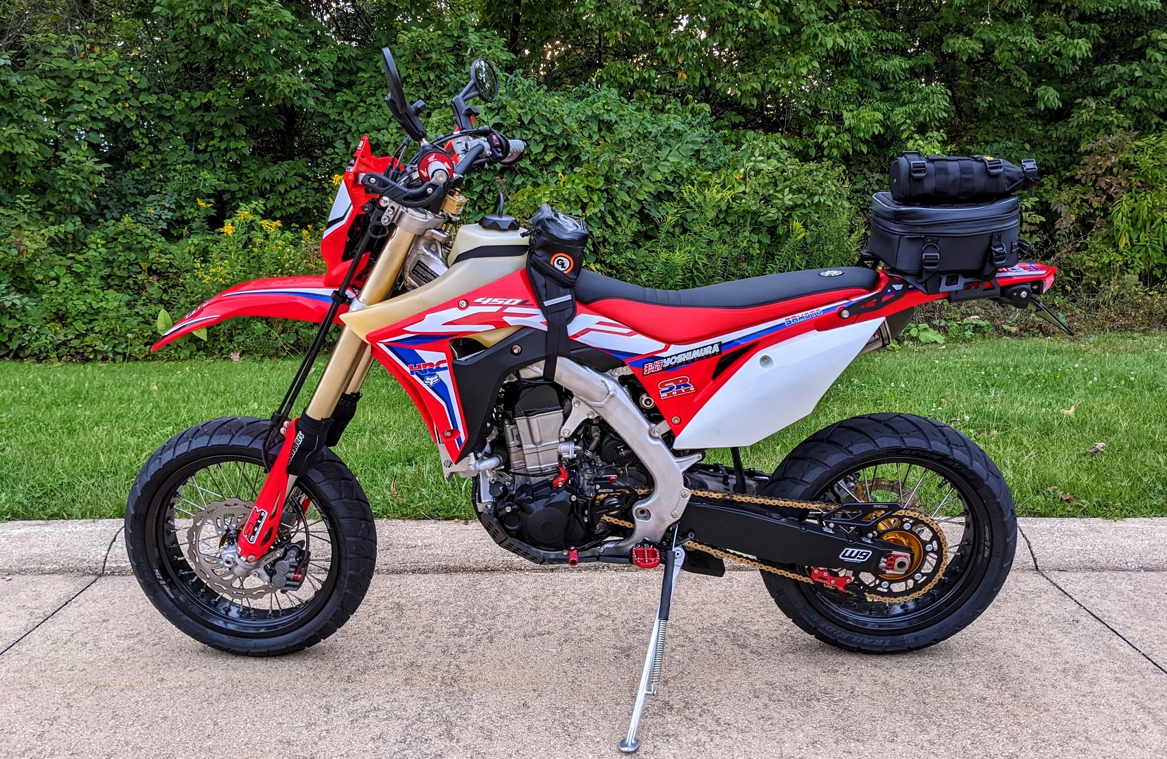 Honda CRF450RL Adventure Supermoto Project Bike