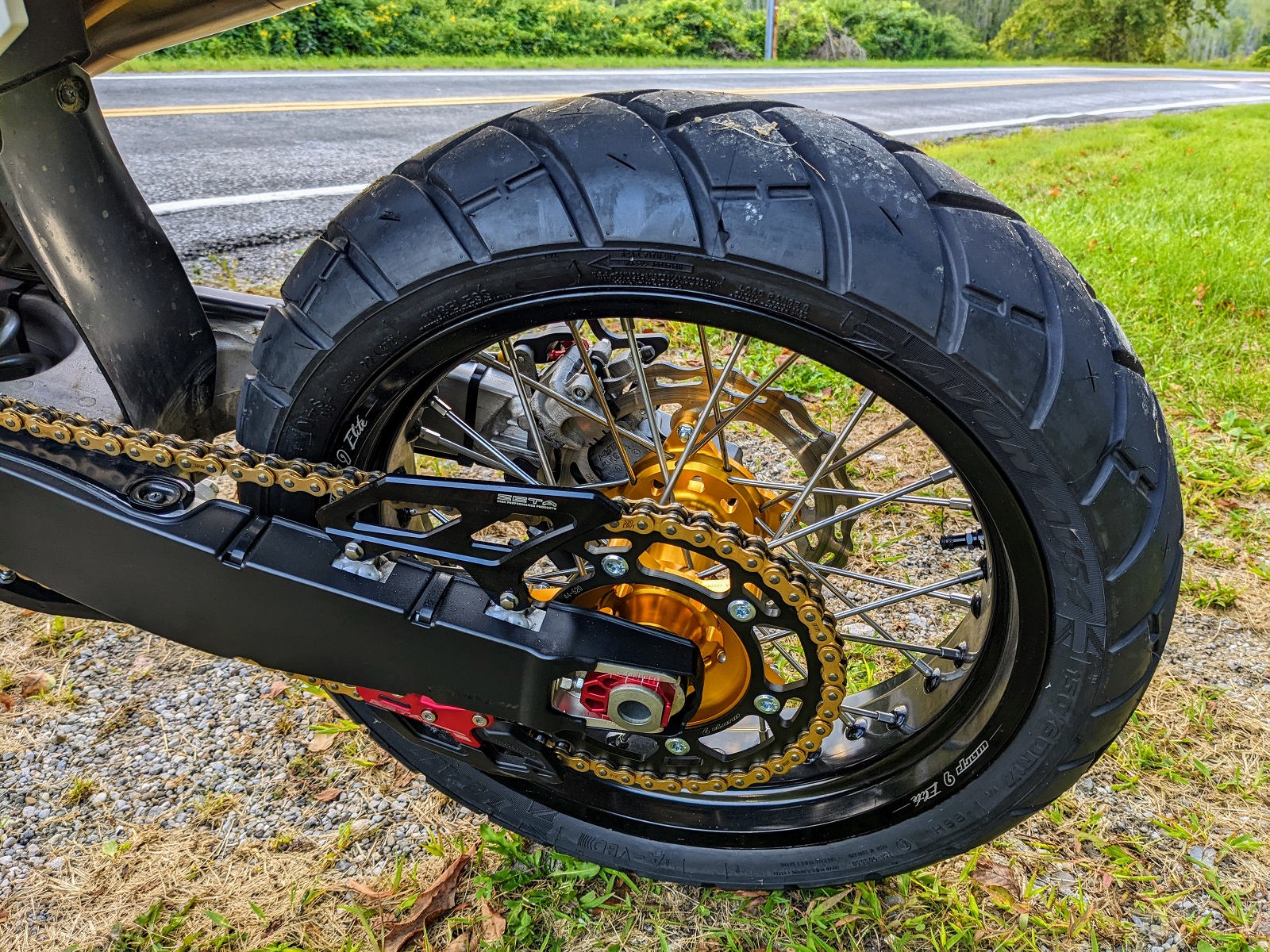 Honda CRF450RL Adventure Supermoto Project Bike