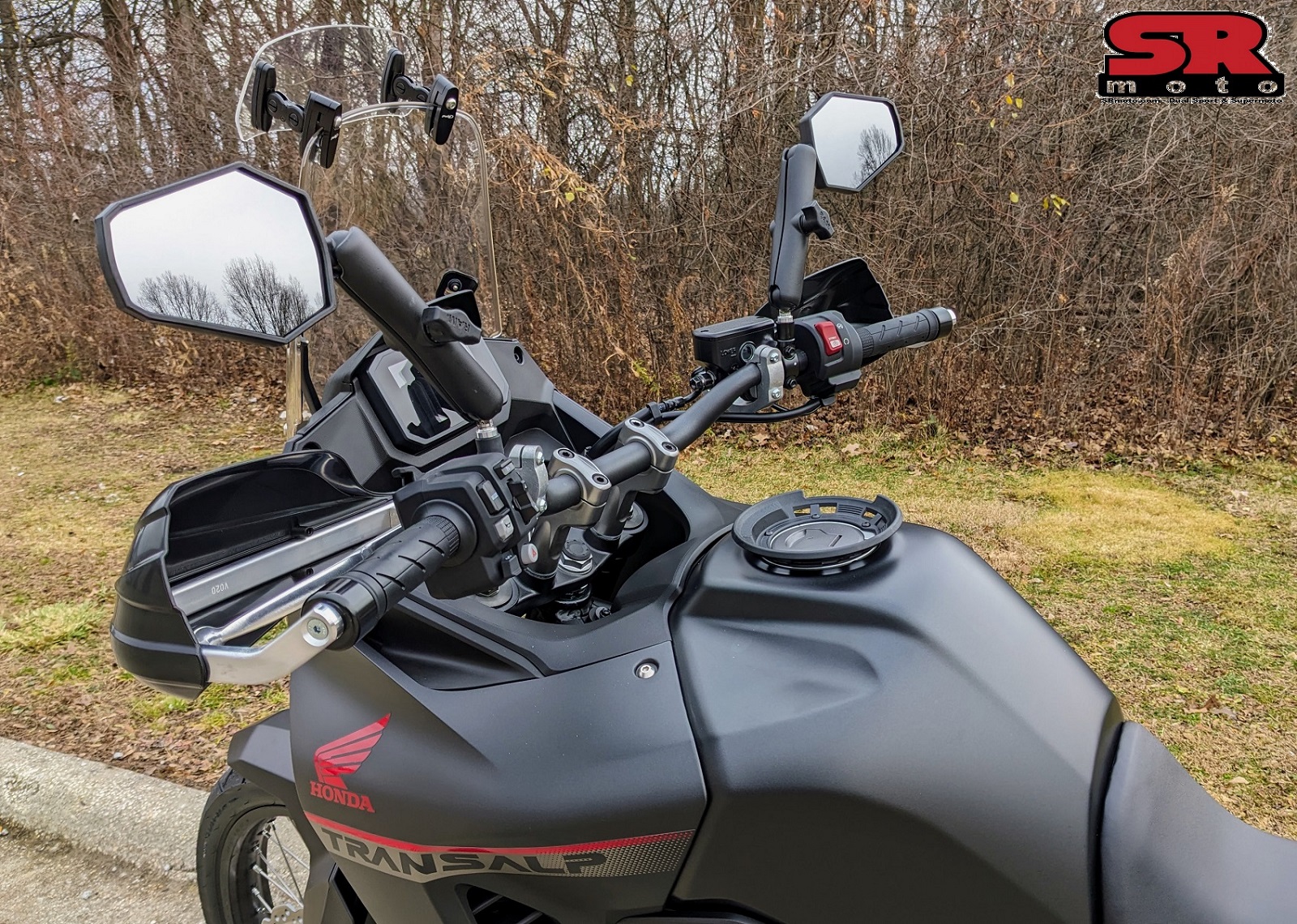 Honda Transalp XL750 Handguards - Barkbusters Storm / VPS Kit