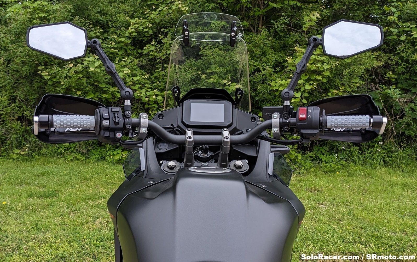 Honda Transalp XL750 Mirrors - DoubleTake Adventure Package