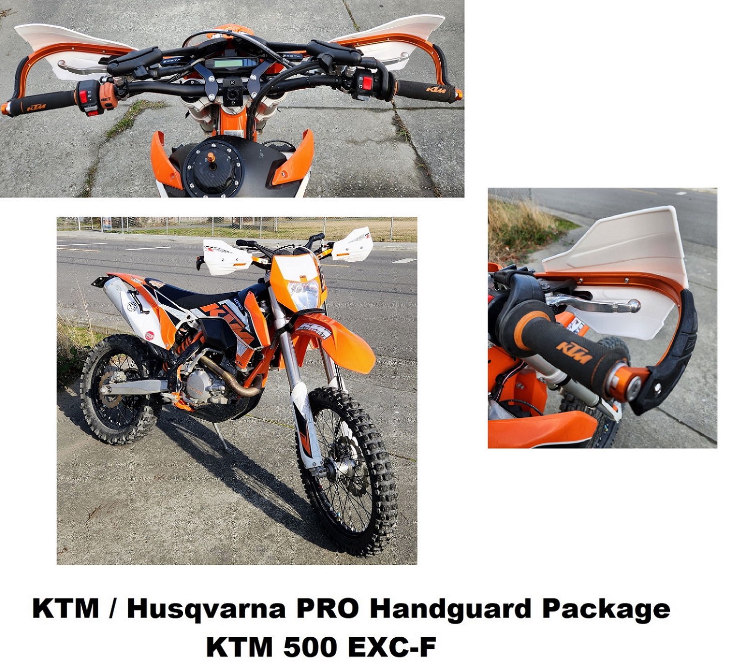 KTM / Husqvarna Handguards - PRO Package