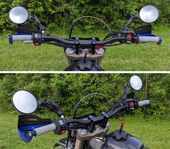KTM / Husqvarna Mirrors - DoubleTake Dual Sport Package