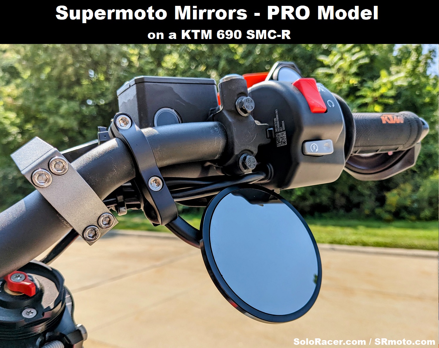 KTM / Husqvarna Mirrors - Supermoto Street Package
