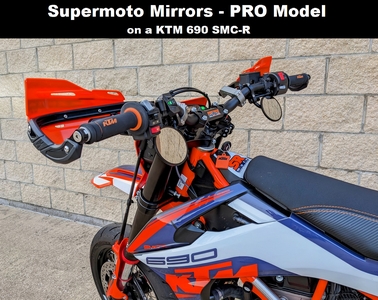 KTM / Husqvarna Mirrors - Supermoto Street Package