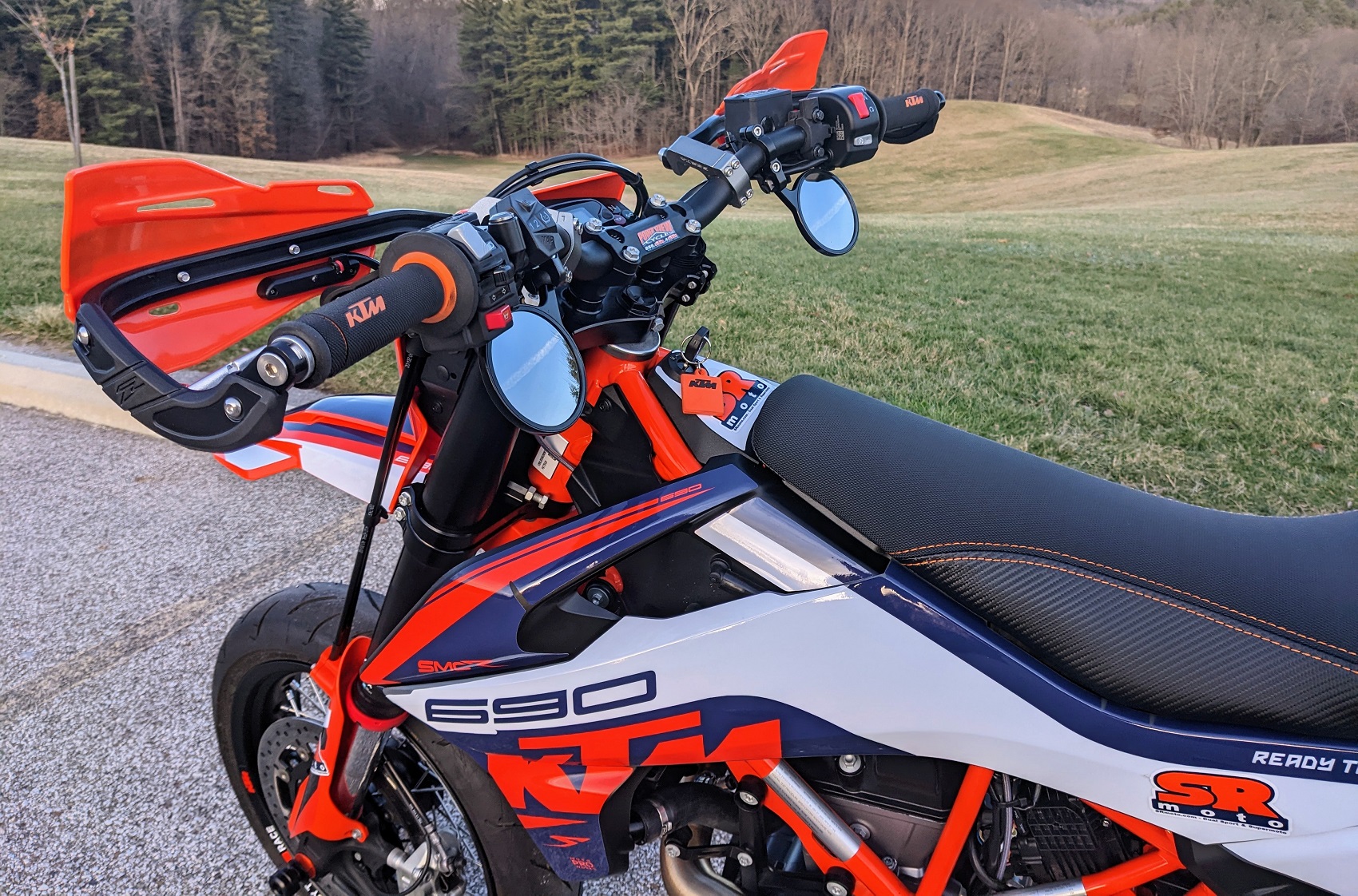 KTM / Husqvarna Mirrors - Supermoto Street Package