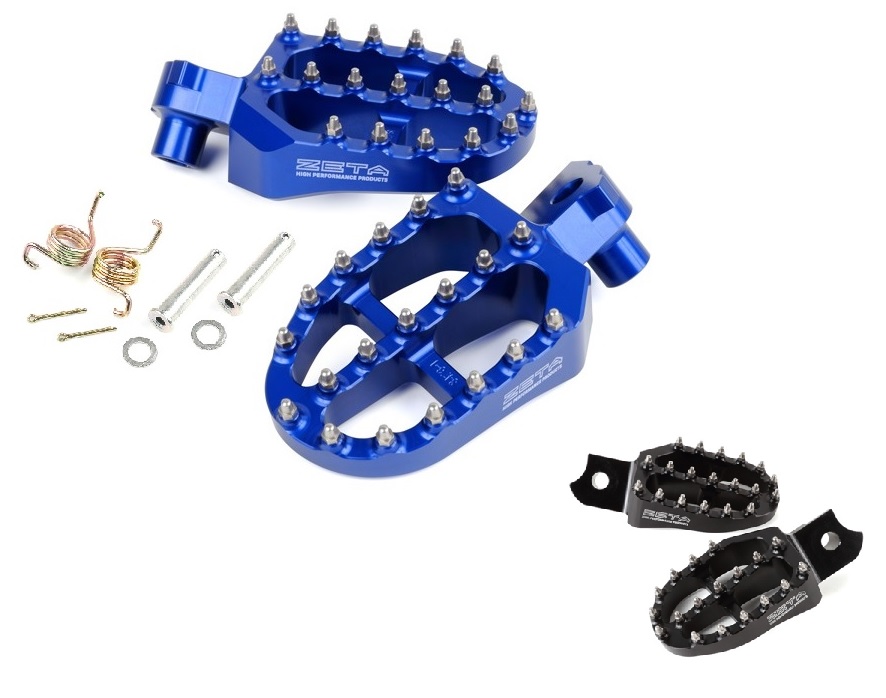 Tenere 700 Footpegs - Zeta Aluminum Wide