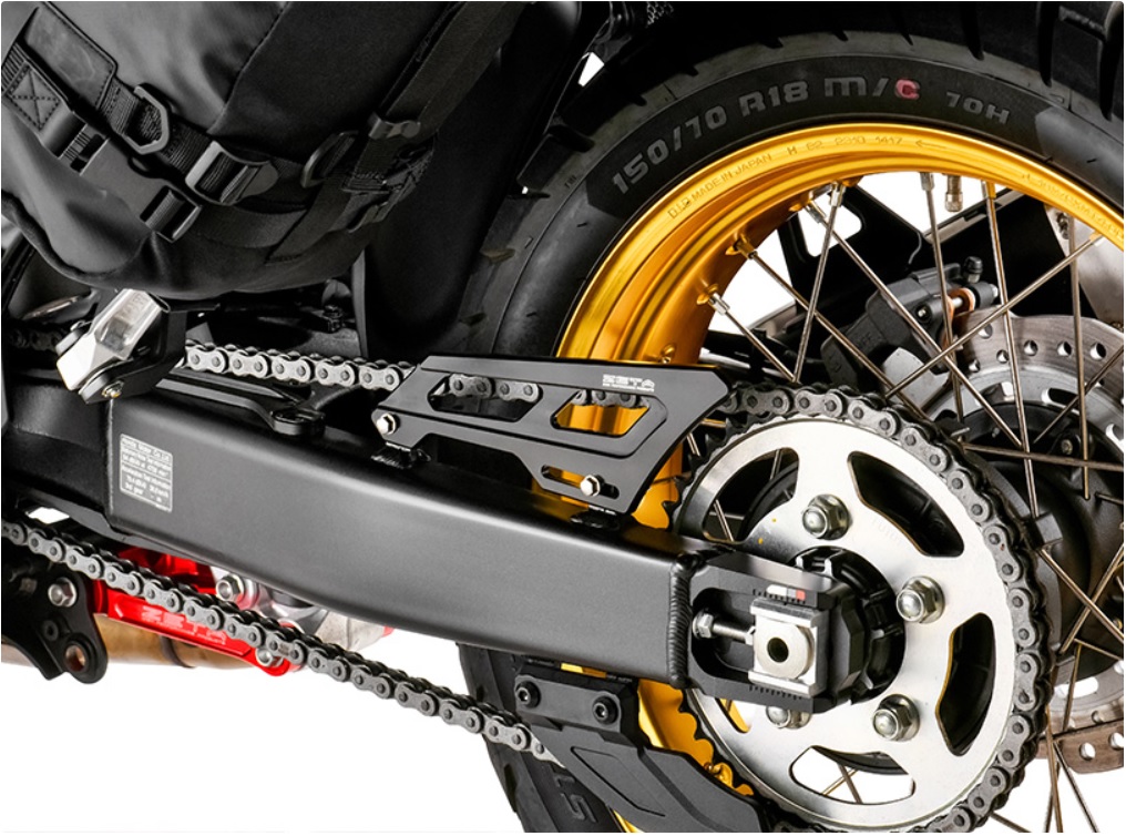 Zeta Heel Guard / Chain Cover Honda Transalp XL750