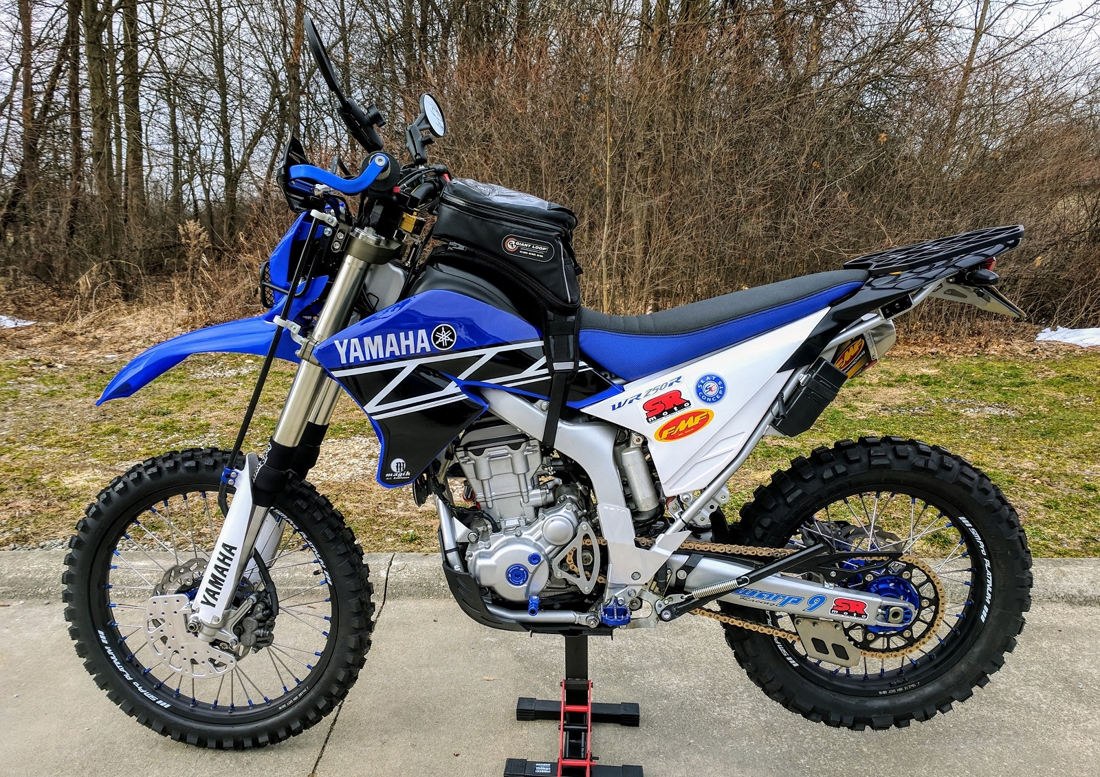 WR250R WR250X Retro Yamaha Tank Graphics