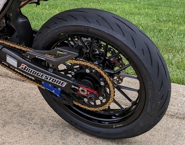 WR250R WR250X Warp 9 Supermoto Forged Tubeless Wheels