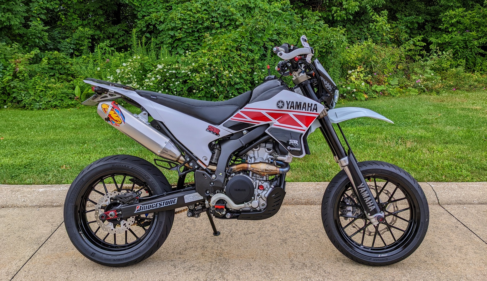 WR250R WR250X Warp 9 Supermoto Forged Tubeless Wheels